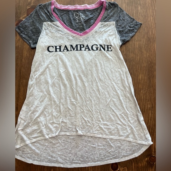 Chaser | Tops | Chaser Team Champagne Top | Poshmark